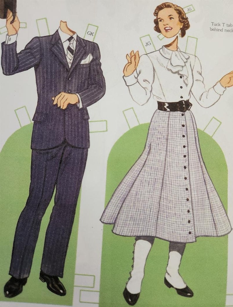 Judy Garland Paper Doll Packet - Etsy