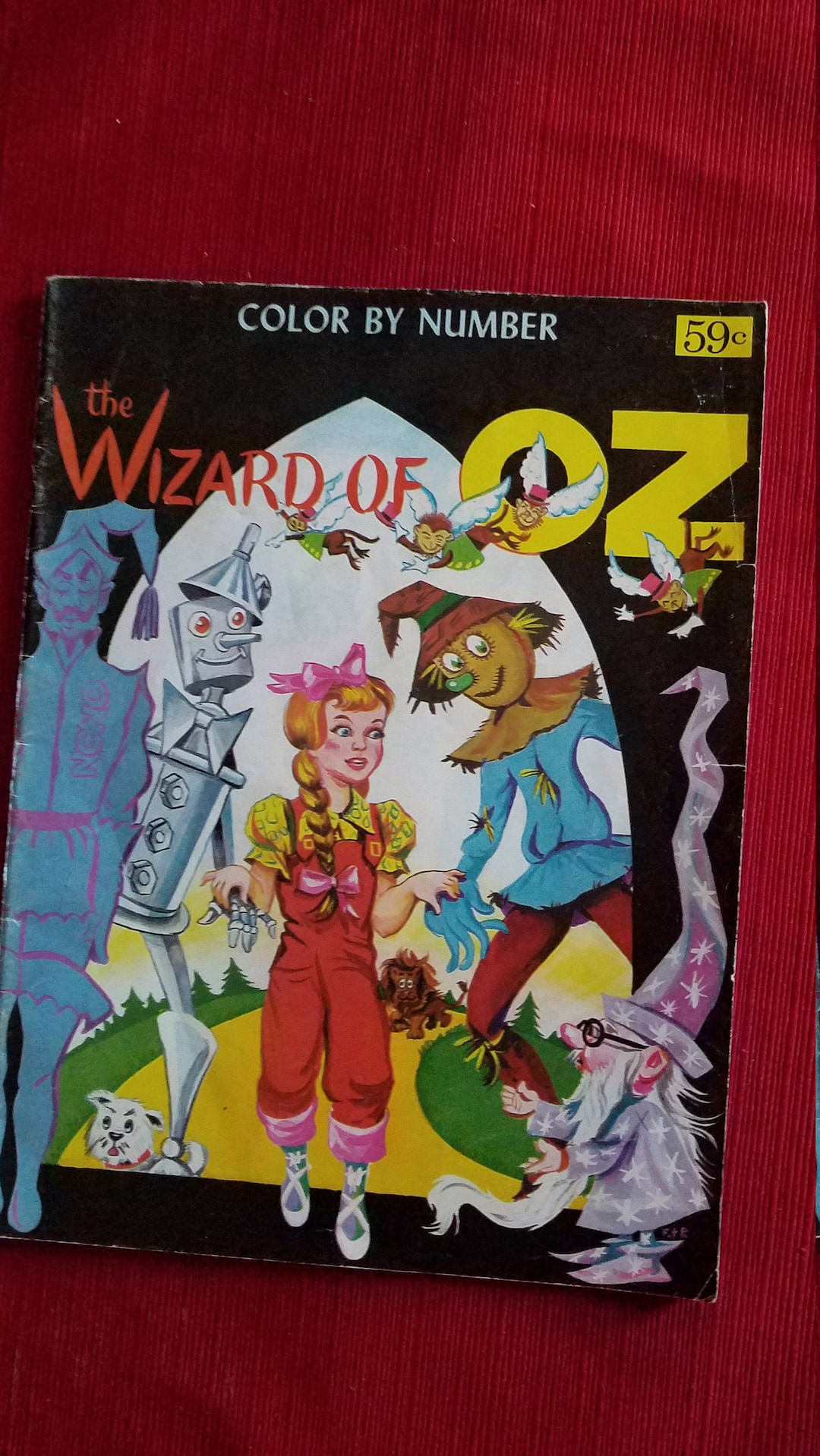 Vintage Wizard of Oz Twinkle Coloring Book - Etsy