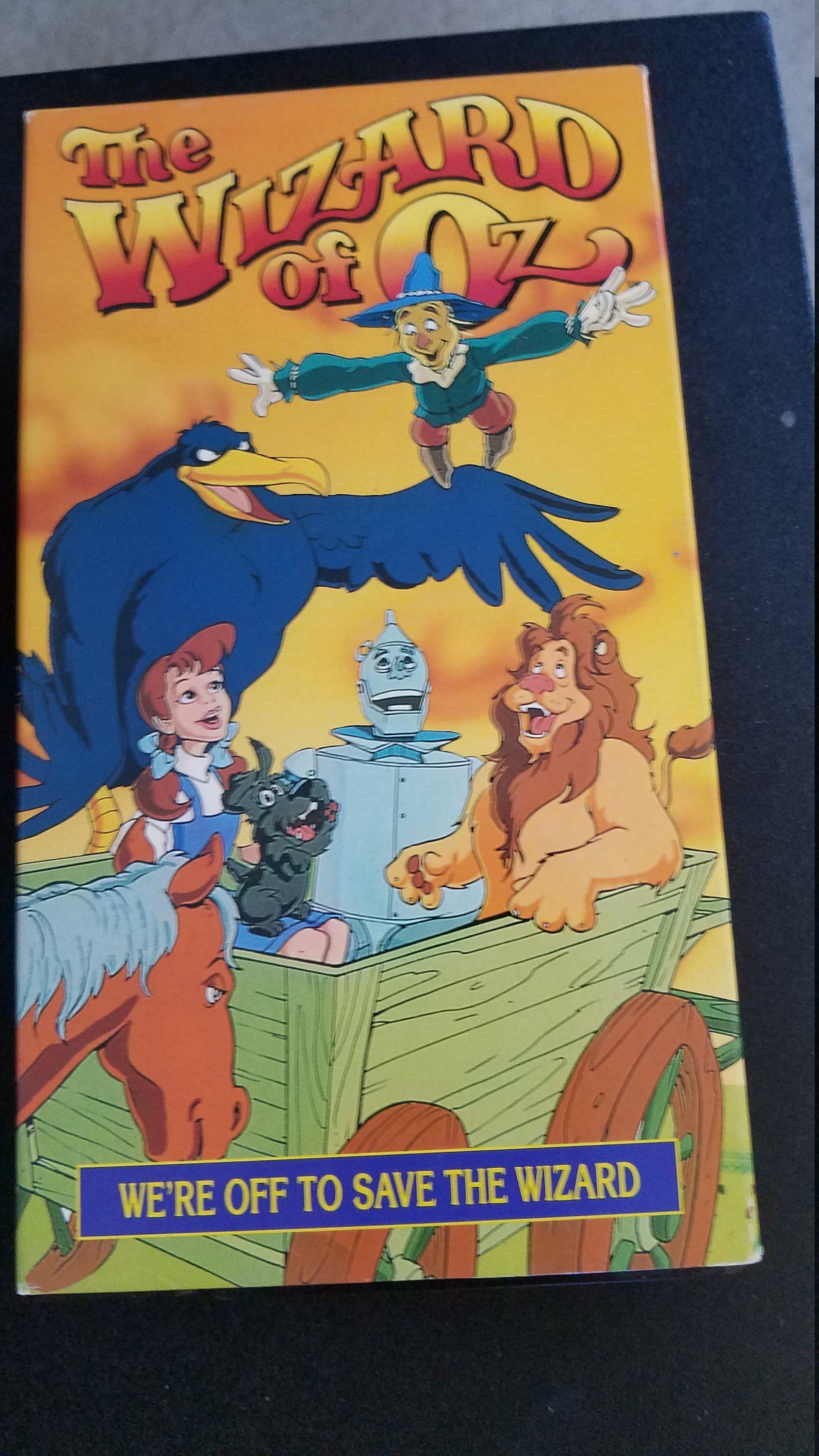Vintage Wizard Of Oz Cartoon Series Vhs Etsy Canada