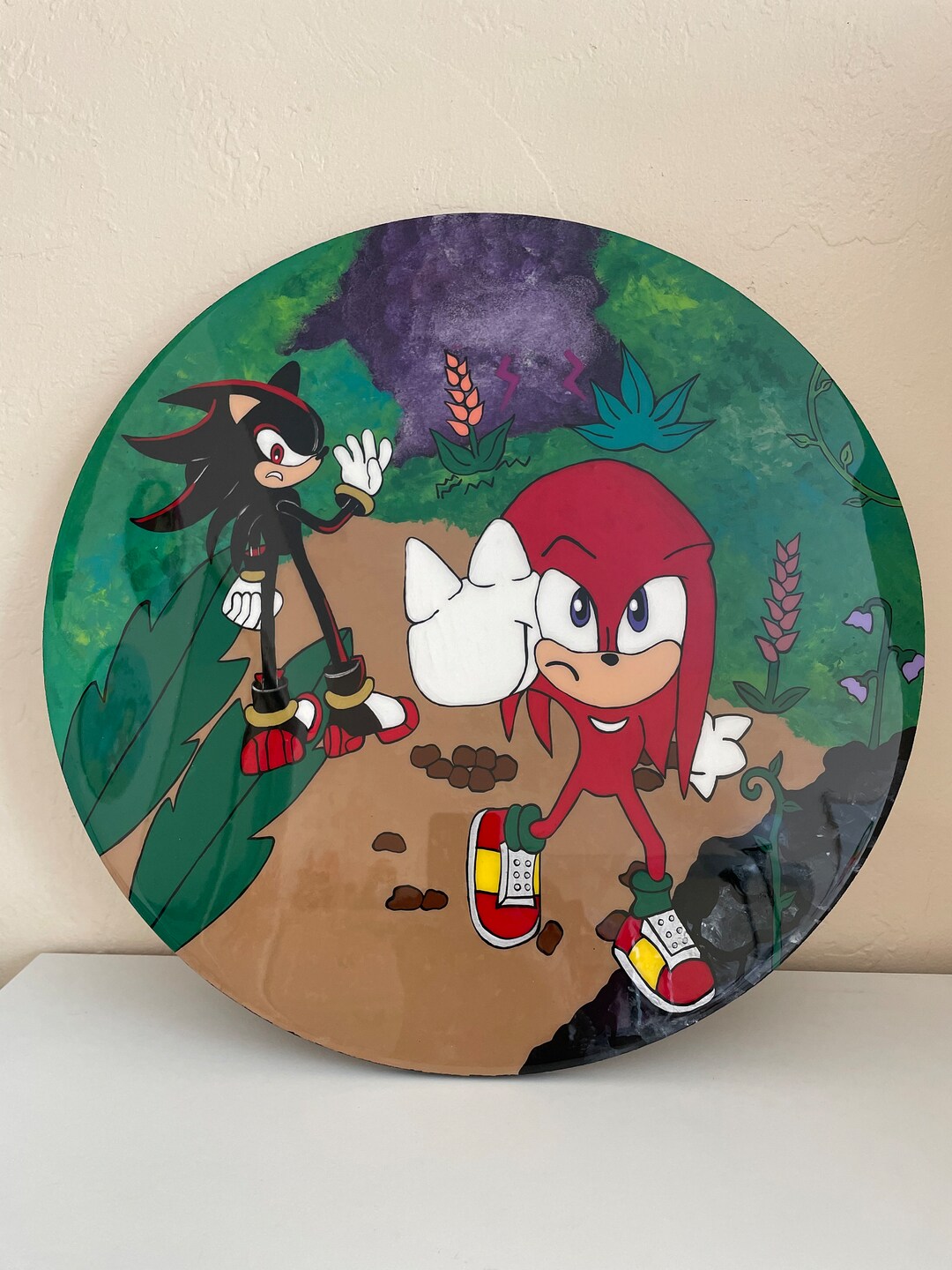 Custom Round Sign, Round Name Sign, Nursery Wooden Round Sign, Hand ...