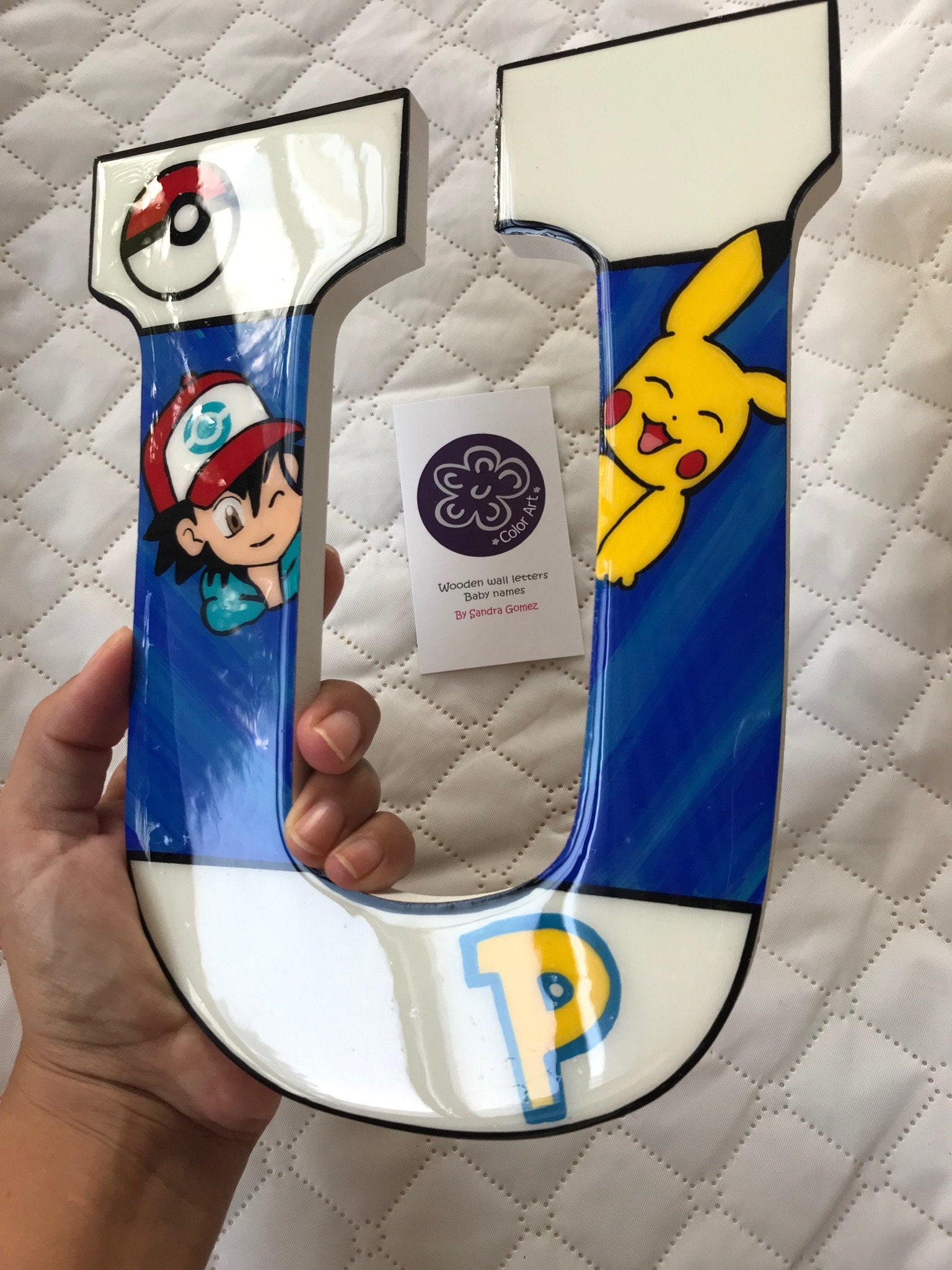 Nursery Name Letters Pokémon Theme Nursery Wood Letters - Etsy