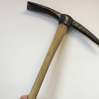 Realistic Foam PU Pickaxe Pick Axe Hatchet Horror Movie Prop Bloody ...