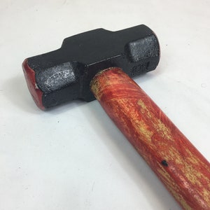 Realistic Sledgehammer Hammer Clown Mallet PU Horror Movie Prop Weapon ...
