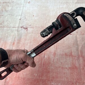Pipe Wrench Movie Prop Customized PU Horror Bloody Weapon Spanner - Etsy
