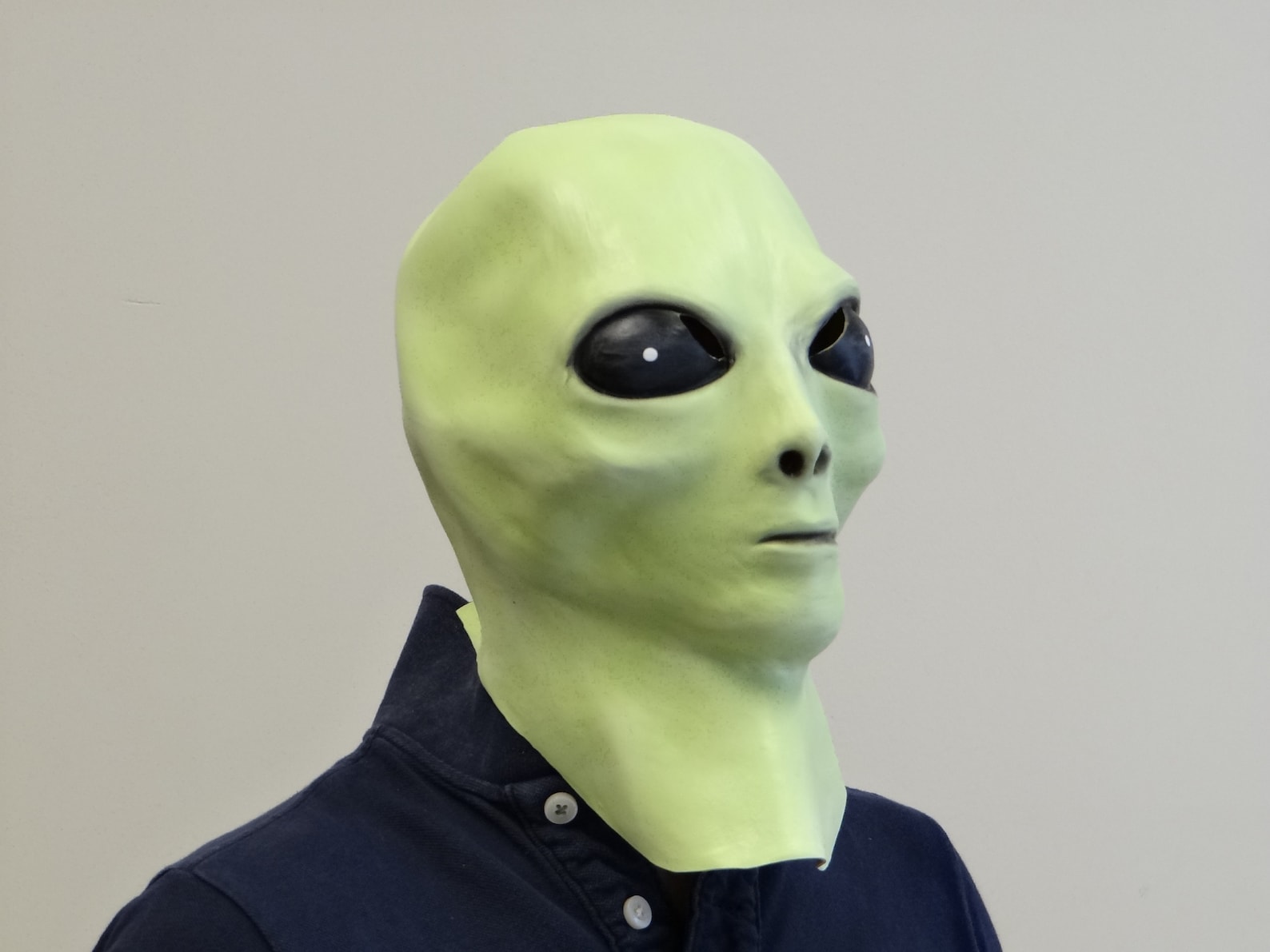 Alien Mask Glow in the Dark UFO Extra Terrestrial Movie | Etsy