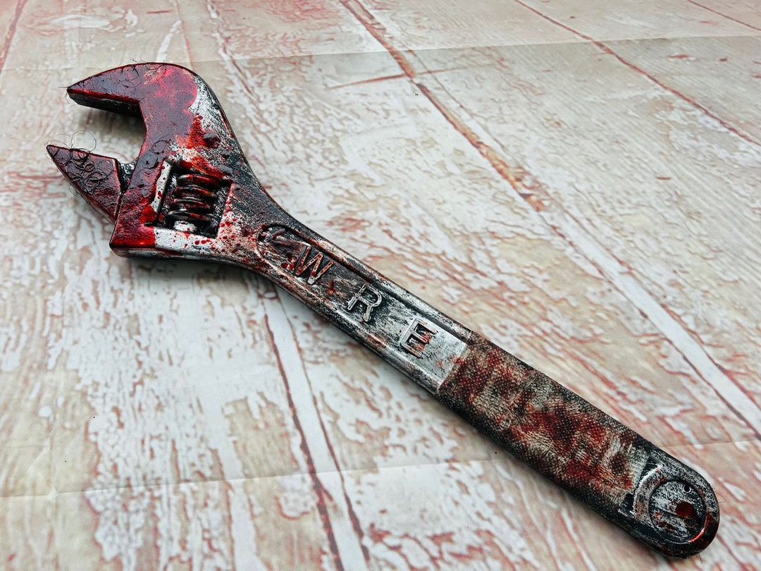 Bloody Wrench Movie Prop Highly Customised Spanner Horror Accessory - Etsy