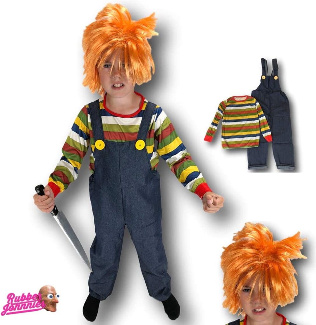 Kids Horror Doll Costume 3 Sizes Boys Halloween Play Costume - Etsy