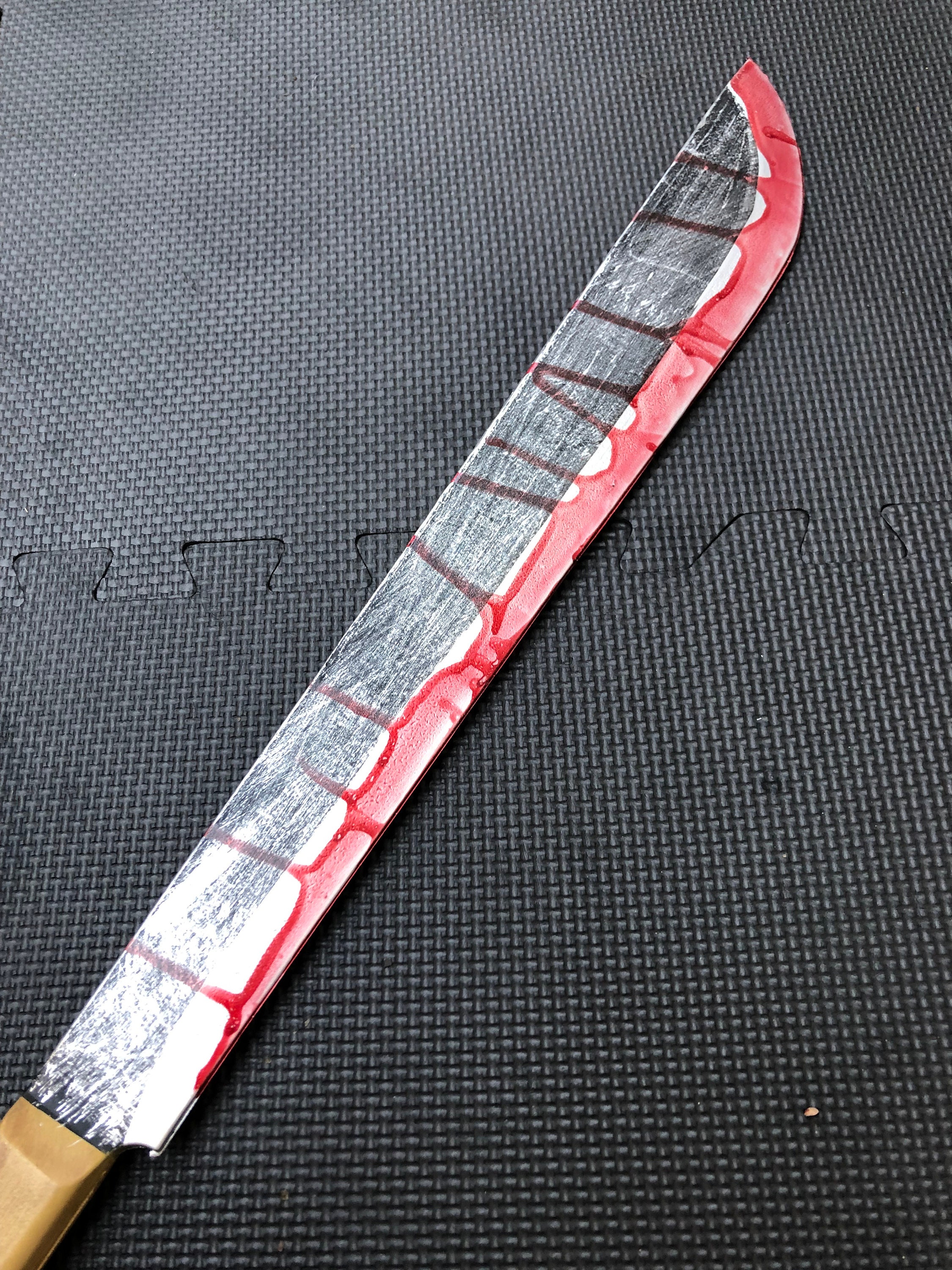 Realistic Bloody Machete Handheld Movie Prop Halloween Vs | Etsy
