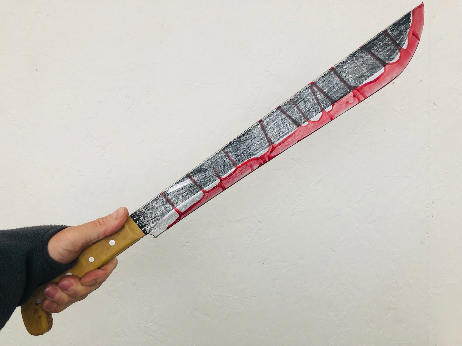 Fake PU Foam Bloody Machete Handheld Movie Prop Halloween Vs - Etsy