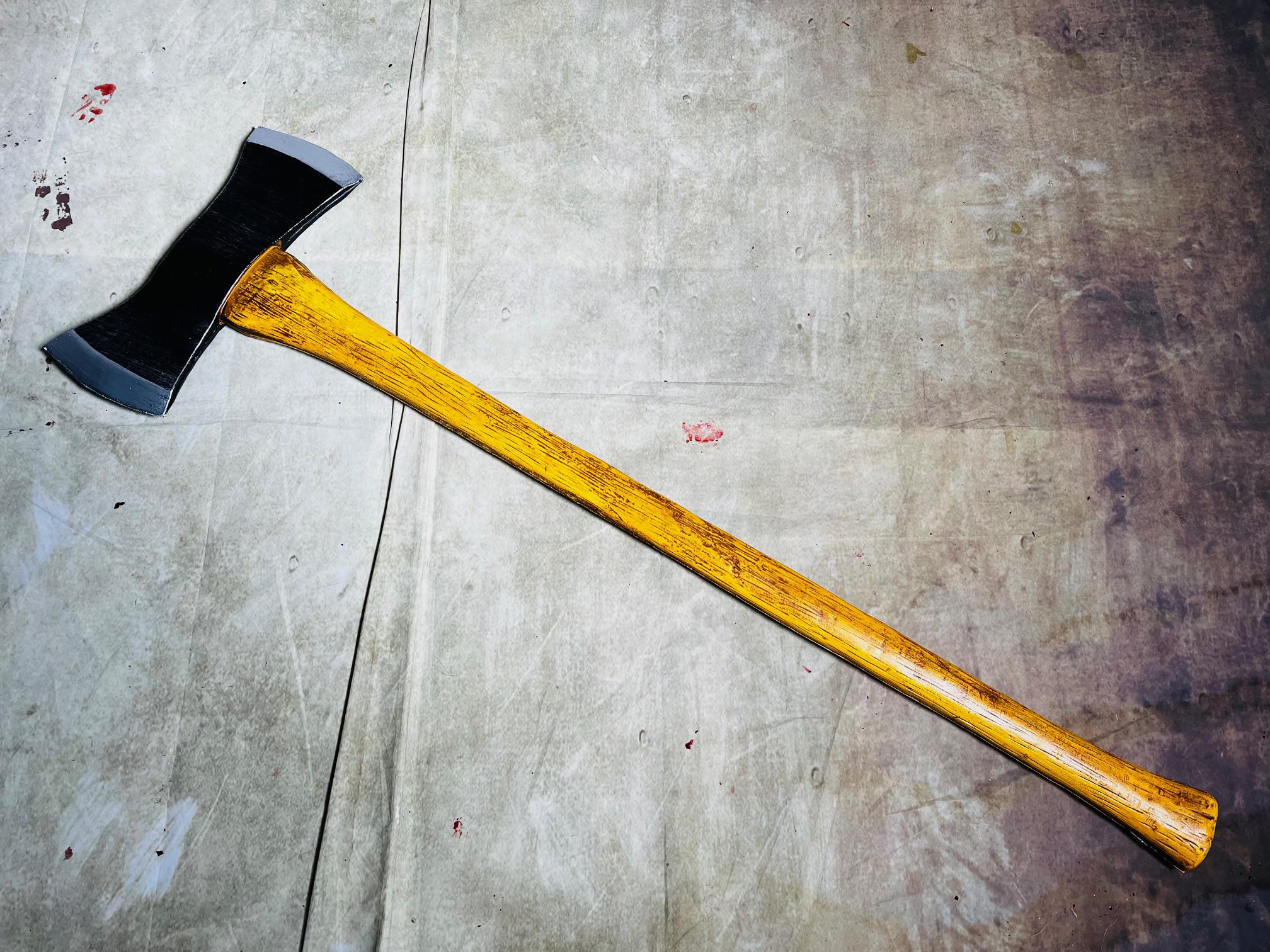 Long Double Axe PU Movie Prop Part V Hatchet 13th Tool 102cm - Etsy
