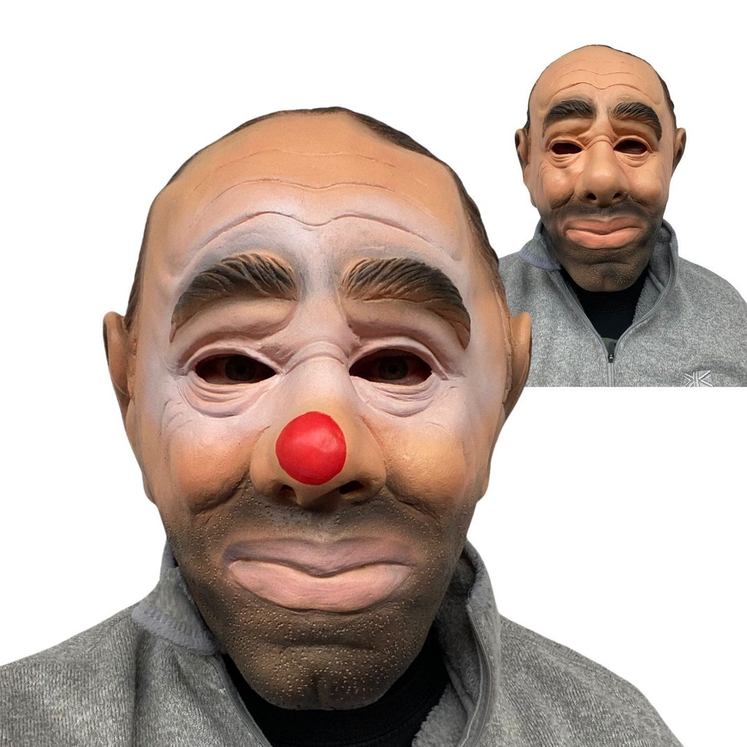 Hobo Clown Old Man Latex Mask - Etsy