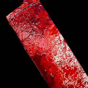 Kitchen Knife Movie Prop PU, Burlap Handle Bloody Myers Horror Blade ...
