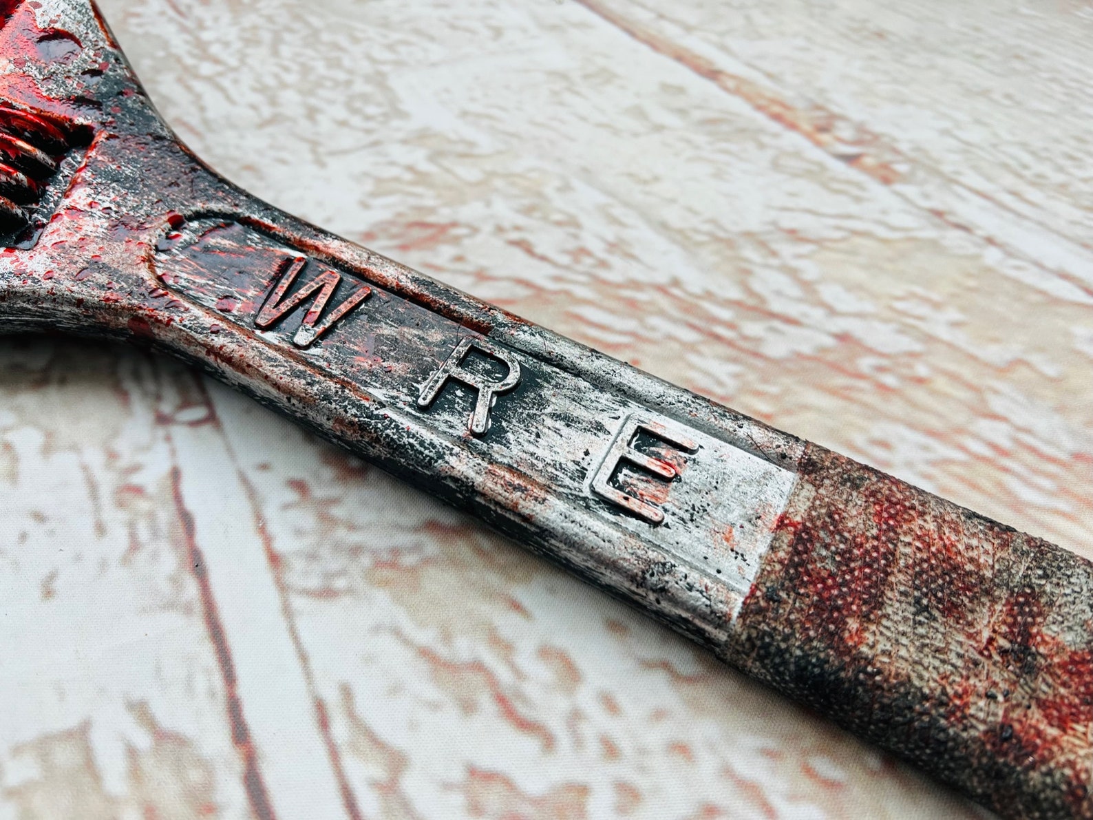 Bloody Wrench Movie Prop Highly Customised Spanner Horror Accessory - Etsy