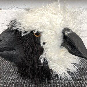 Woolley Sheep Mask Latex Animal Masks | Etsy