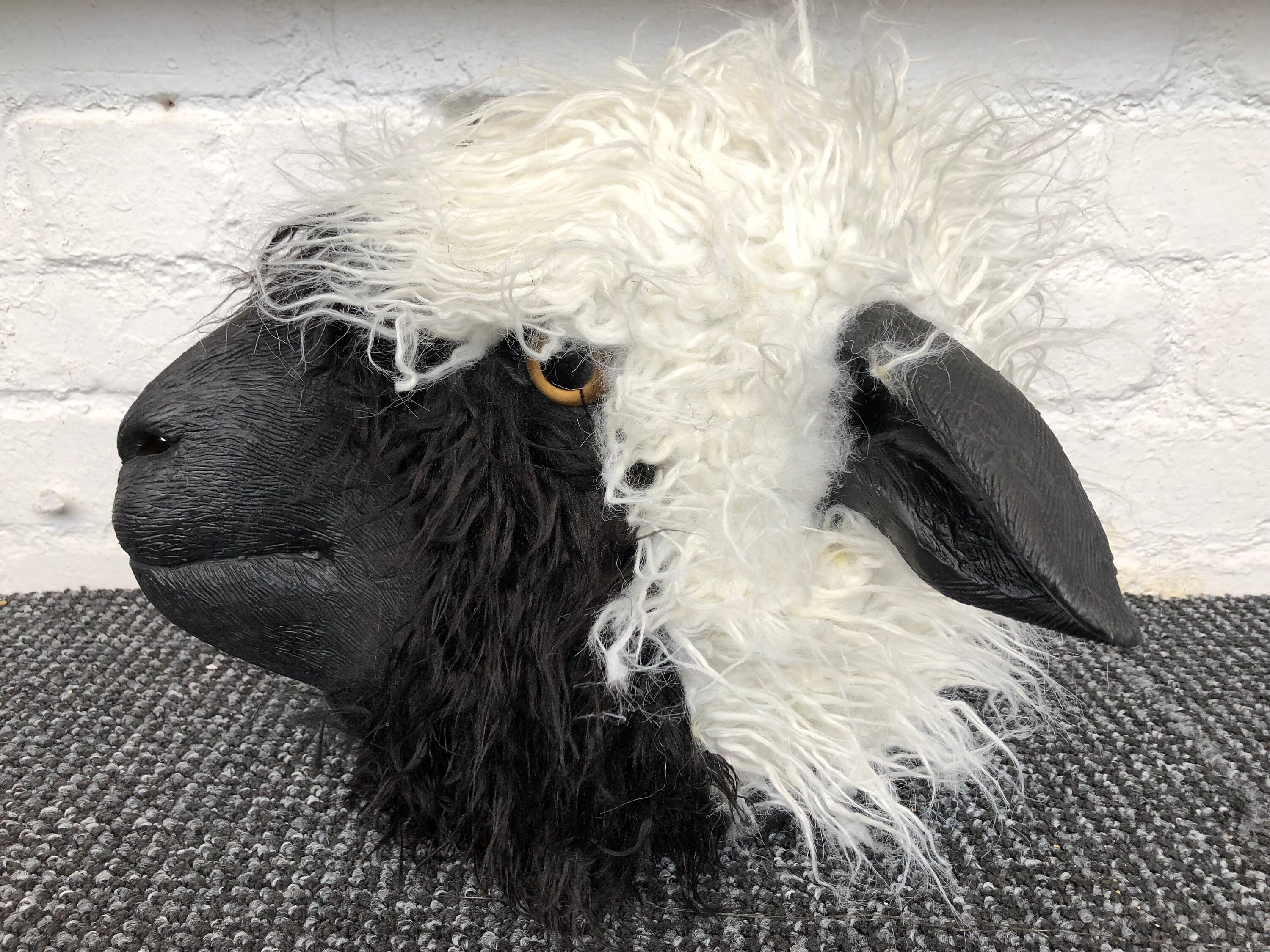 Woolley Sheep Mask Latex Animal Masks - Etsy