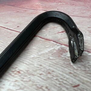 Realistic PU Foam Crowbar Iron Pry Bar Crow Bar Horror Movie Weapon ...
