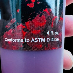 Perma-blood Fake Blood for Props & Costumes by Pale Night - Etsy