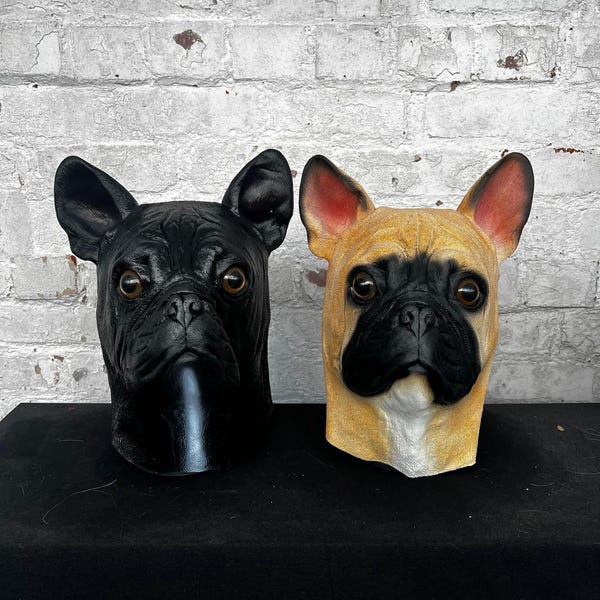 Bulldog Mask - Etsy