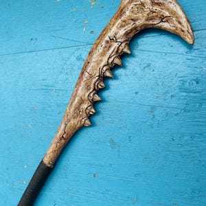 Caveman Club PU Movie Prop Dinosaur Jaw Bone Cudgel Bat - Etsy