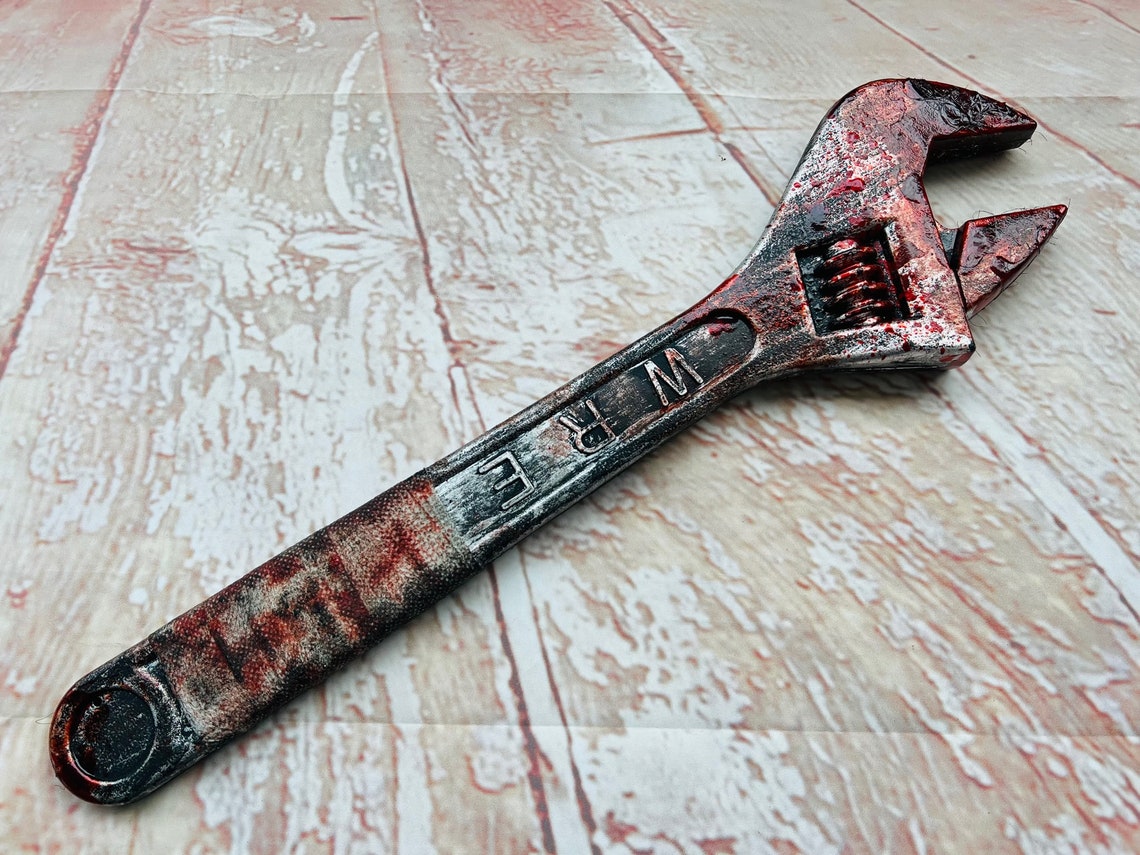 Bloody Wrench Movie Prop Highly Customised Spanner Horror Accessory - Etsy