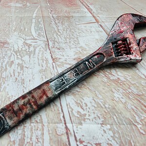 Bloody Wrench Movie Prop Highly Customised Spanner Horror Accessory - Etsy