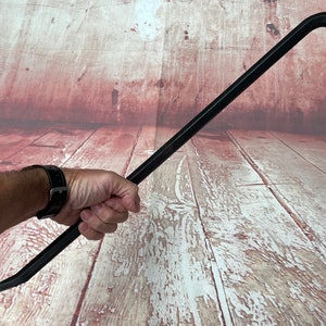 Realistic PU Foam Crowbar Iron Pry Bar Crow Bar Horror Movie Weapon ...