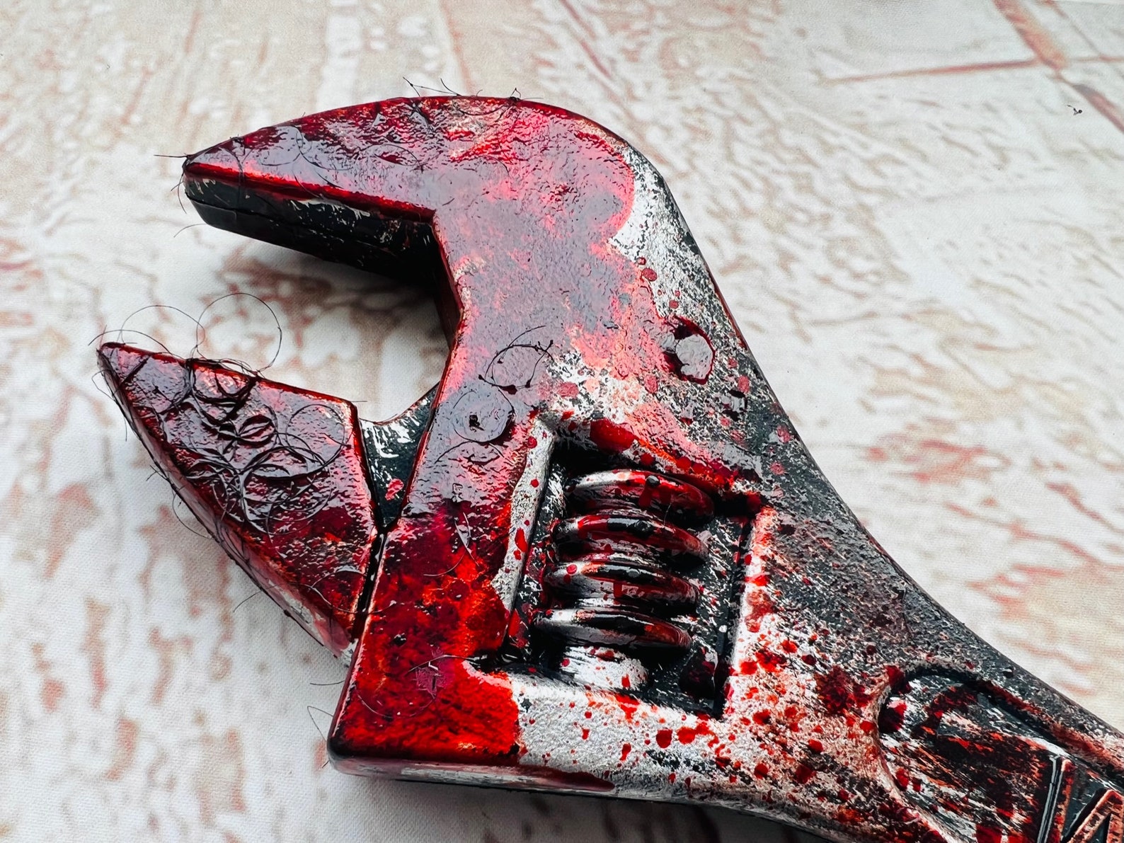 Bloody Wrench Movie Prop Highly Customised Spanner Horror Accessory - Etsy