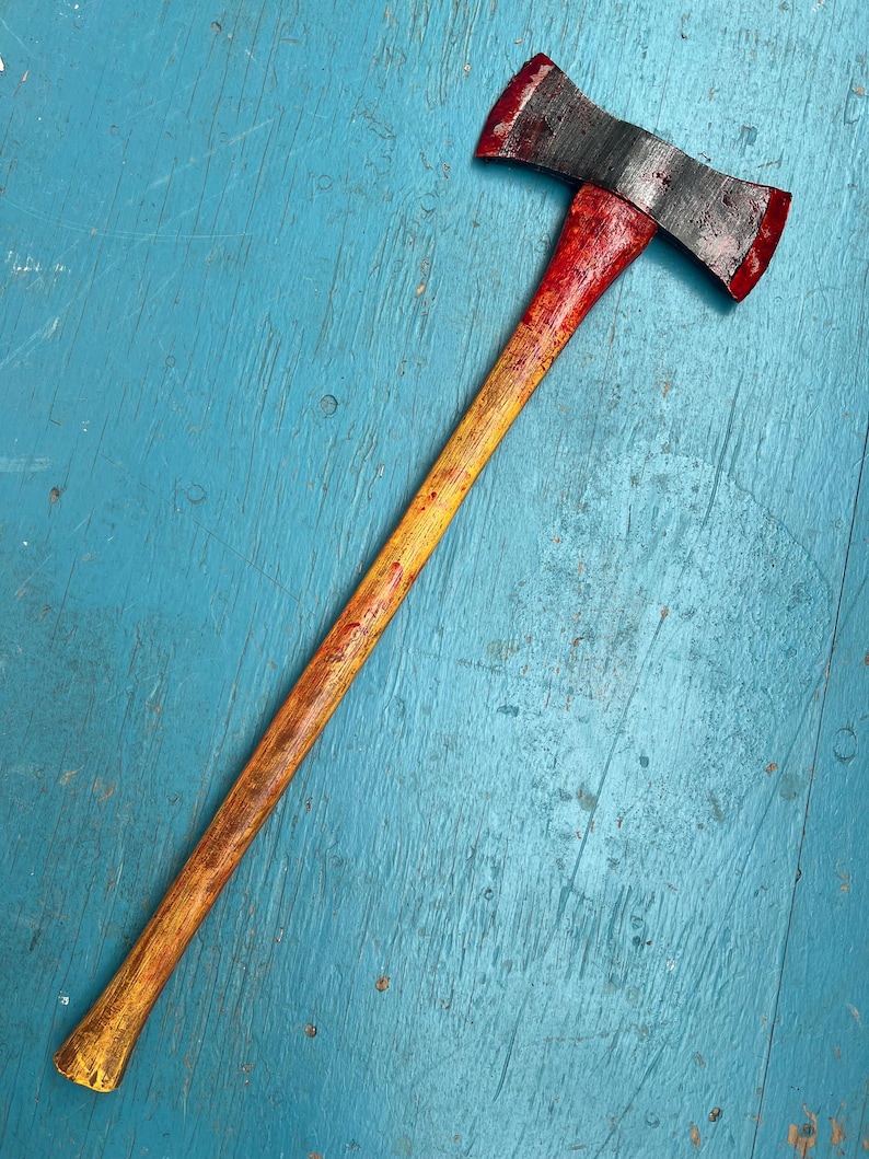 Long Double Axe PU Movie Prop Part V Hatchet 13th Tool 102cm - Etsy