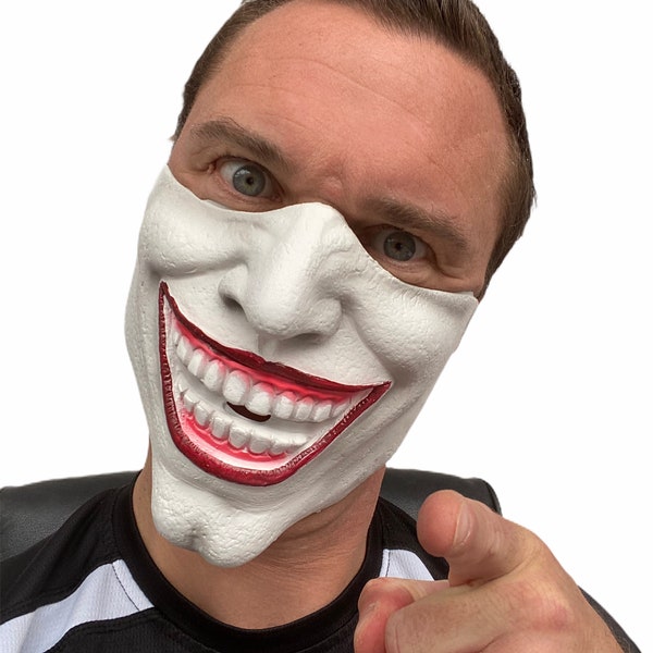 Joker Face Mask - Etsy