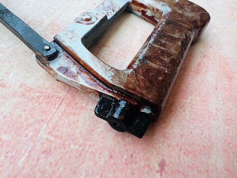 Bloody Hacksaw Movie Prop Psycho Mime Clown Accessory - Etsy