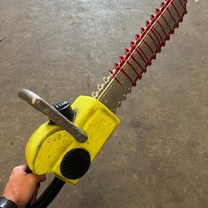 Chainsaw Movie Prop Plastic Highly Customized Halloween Horror ...
