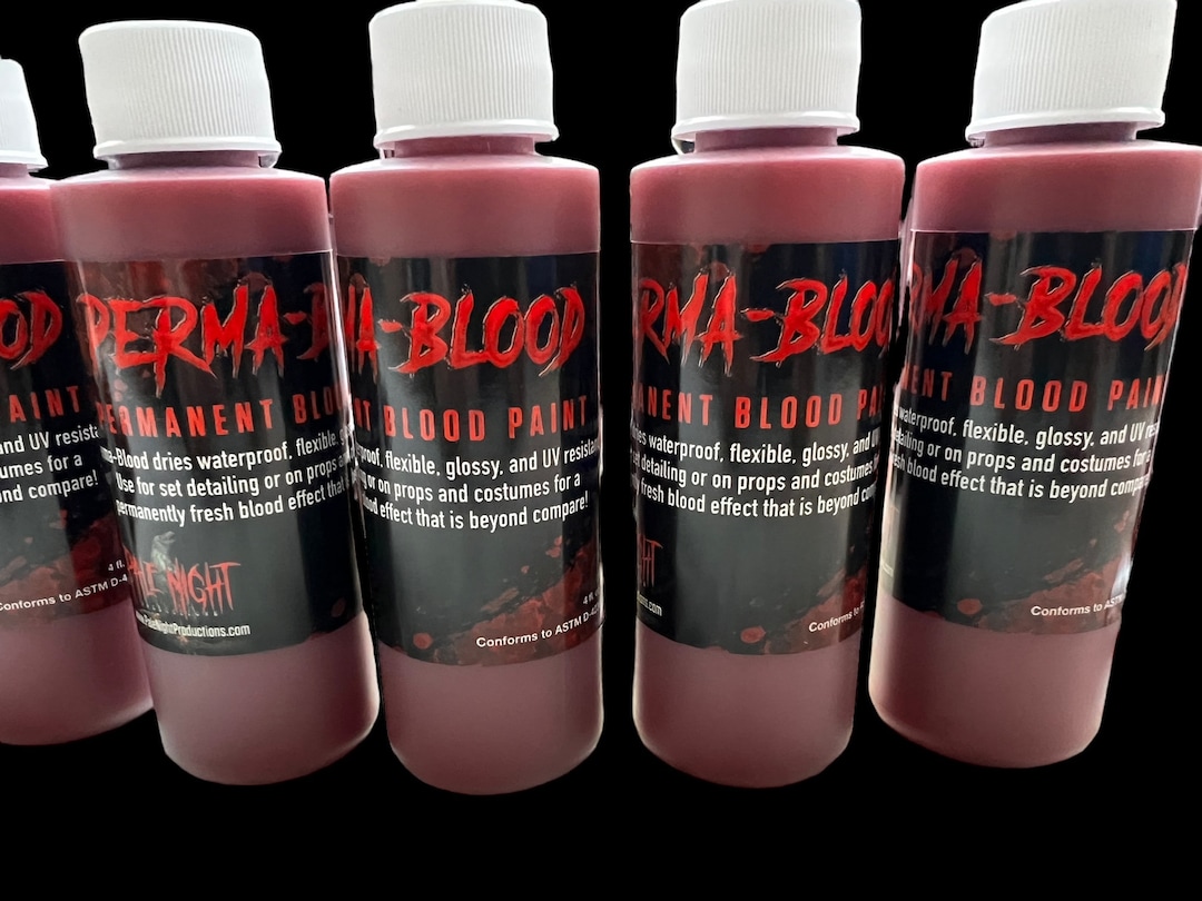 Perma-blood Fake Blood for Props & Costumes by Pale Night - Etsy
