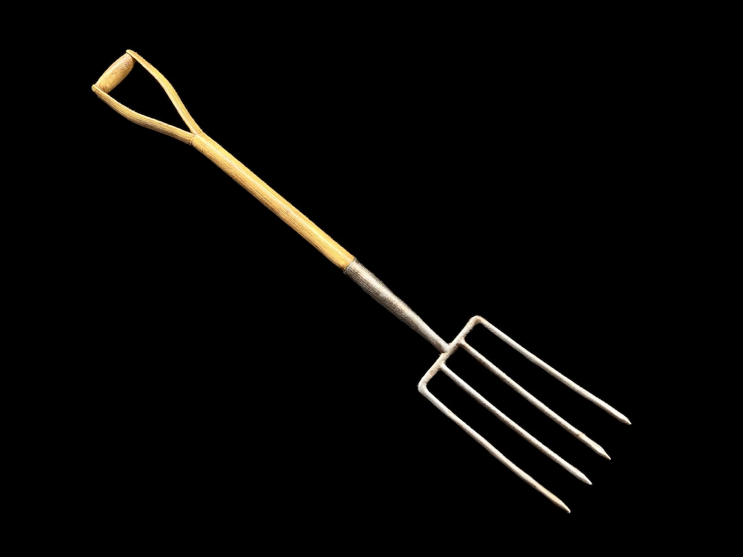 Garden Fork Movie Prop PU Pitchfork Tool Horror Weapon Accessory (2 ...