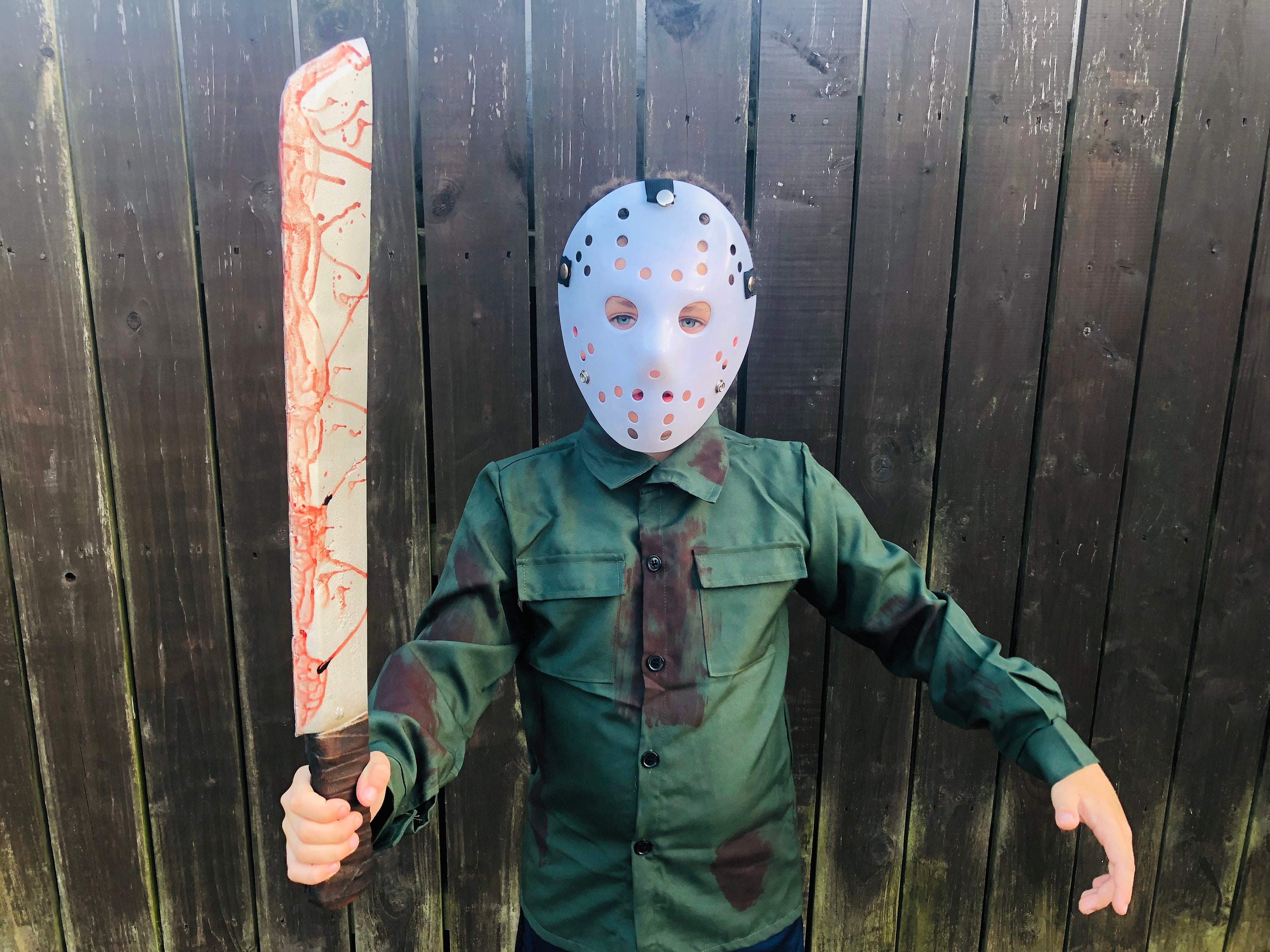 Jason Halloween Costume Kids