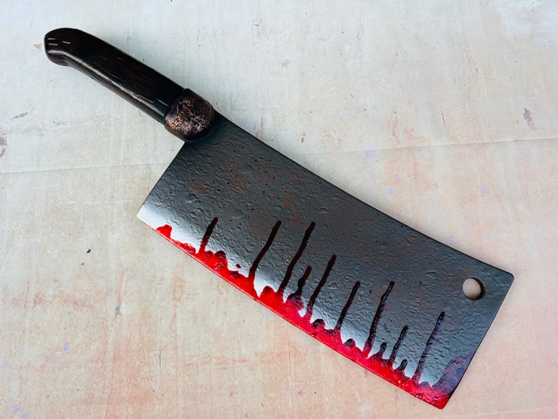 Vintage Style Butchers Meat Cleaver Movie Prop - Etsy