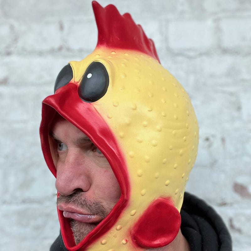 Chicken Mask Pattern - Etsy