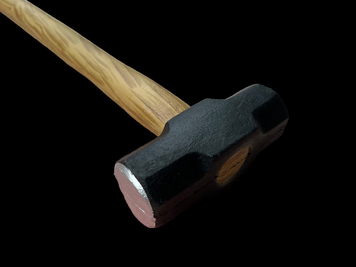Realistic Sledgehammer Hammer Clown Mallet PU Horror Movie Prop Weapon ...