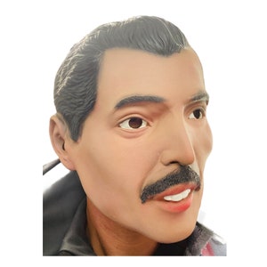 Freddie Mercury Rock Star Mask - Etsy