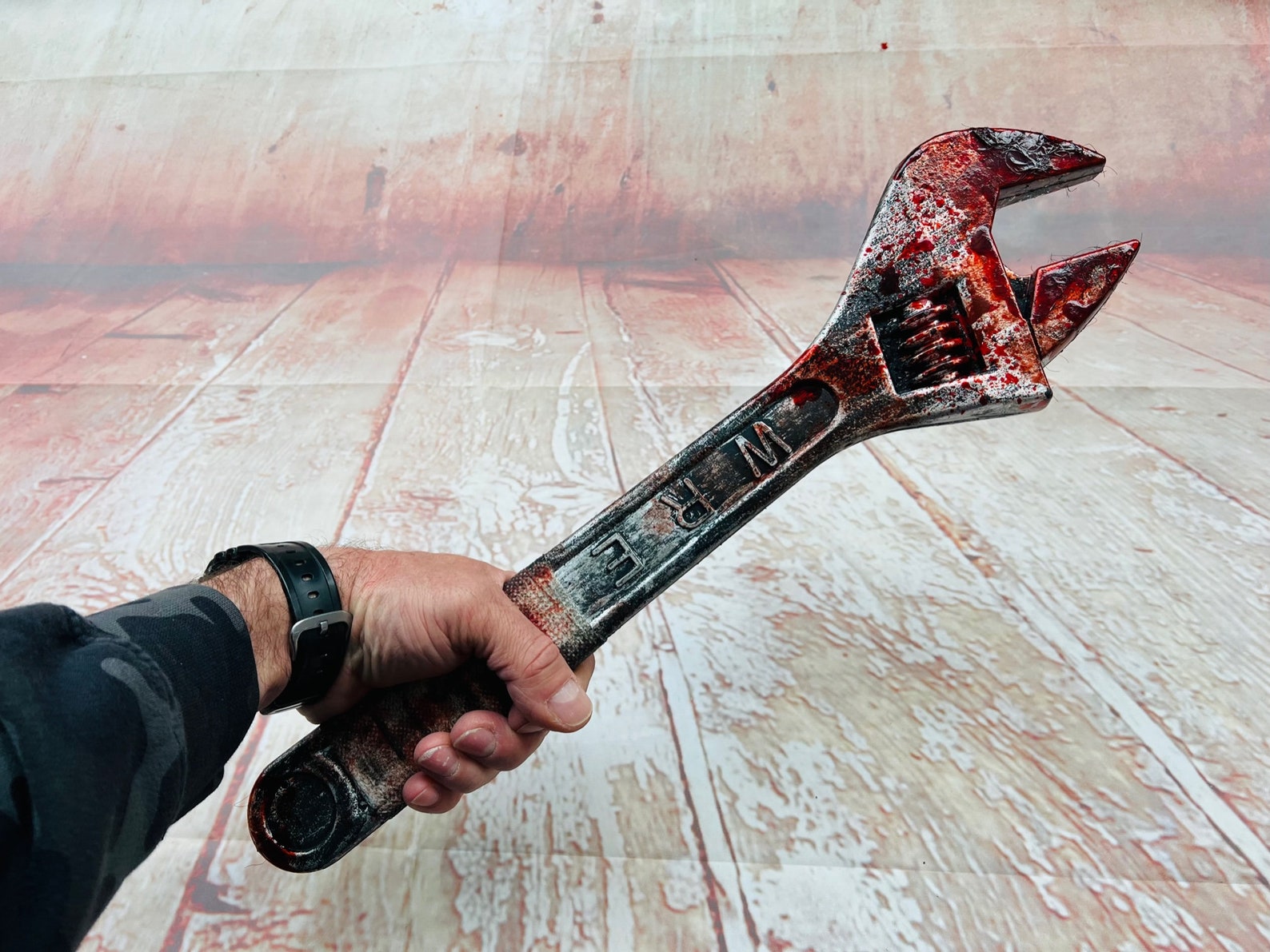 Bloody Wrench Movie Prop Highly Customised Spanner Horror Accessory - Etsy