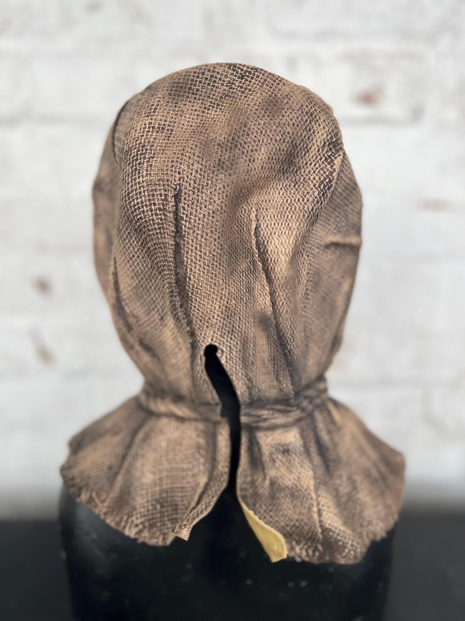Scarecrow Mask Latex & Burlap Style Halloween Masks - Etsy