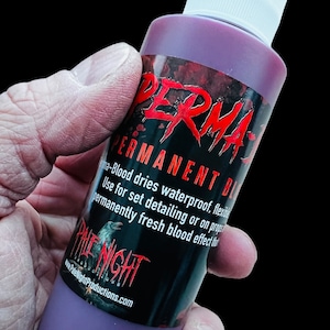 Perma-blood Fake Blood for Props & Costumes by Pale Night - Etsy