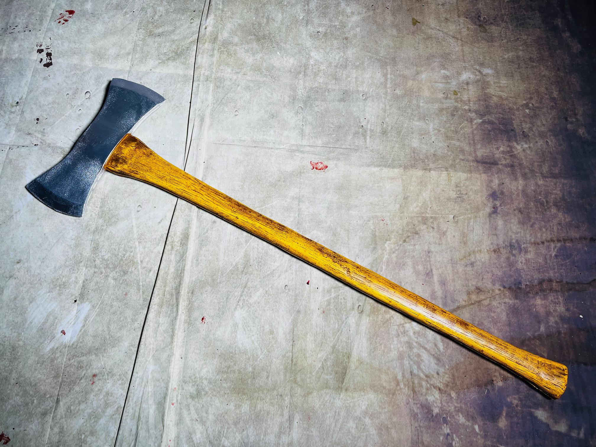 Long Double Axe PU Movie Prop Part V Hatchet 13th Tool 102cm - Etsy