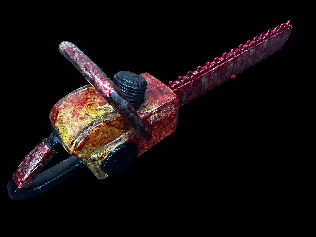 Chainsaw Movie Prop Plastic Highly Customized Halloween Horror ...