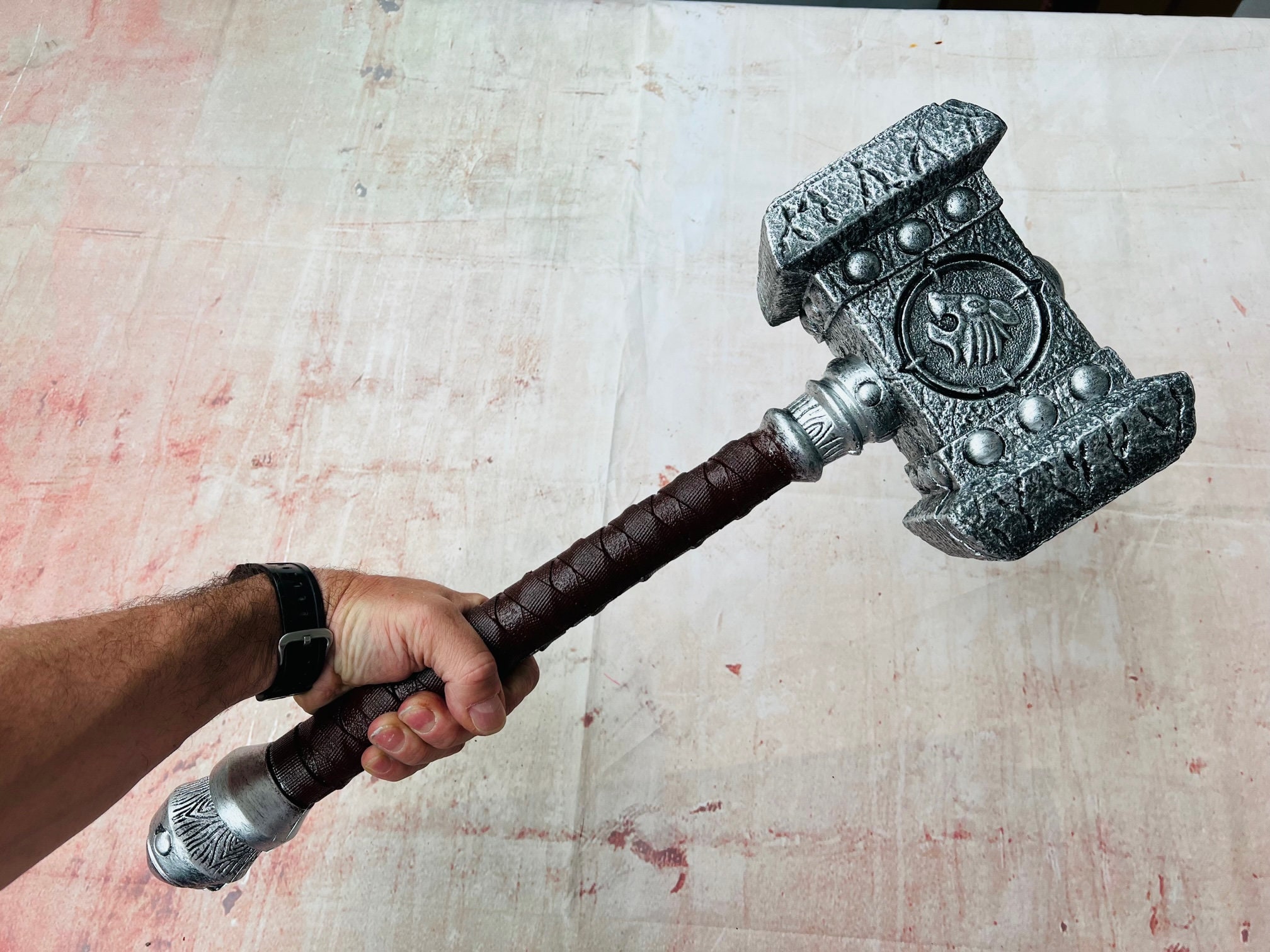 Viking Battle Doomhammer Movie Prop War Roleplay - Etsy