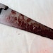 Customized Bloody Hand Saw Vintage Horror Movie Prop PU Hacksaw ...