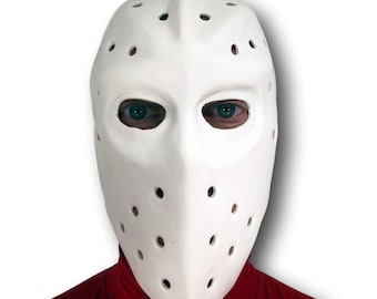 White Heat 1995 Inspired Hockey Mask Finished Cosplay Mask Ready to ...
