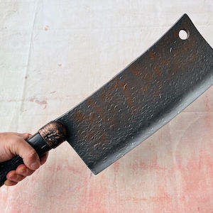 Vintage Style Butchers Meat Cleaver Movie Prop - Etsy