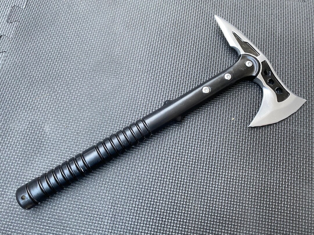 Realistic PU Camping Pick Axe Handheld Movie Prop Jason Myers Halloween ...