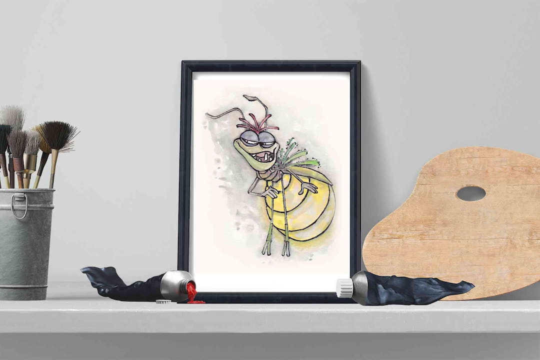 RAY the FIREFLY Fine Art Quality Print (multiple Sizes) / Disney ...
