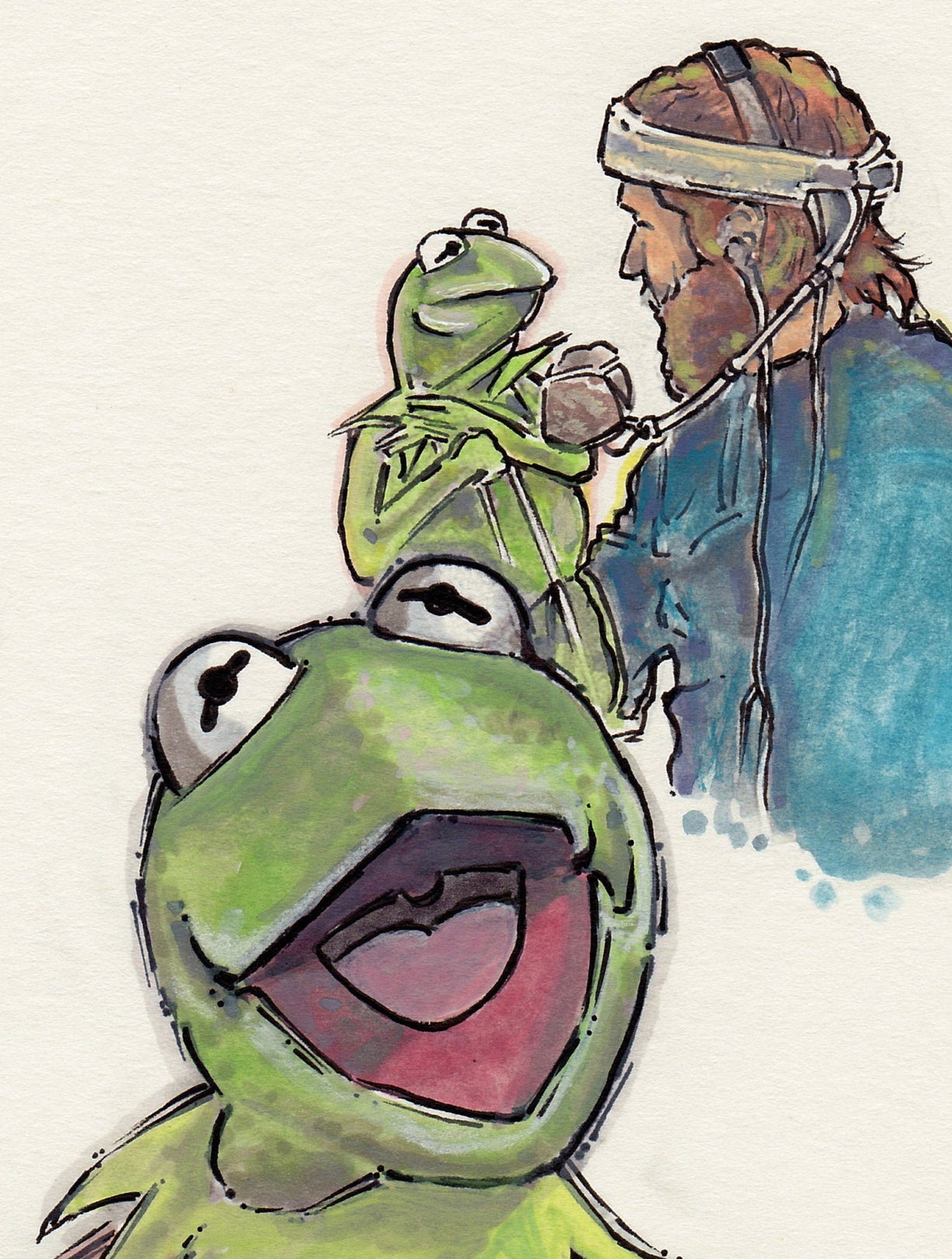Classic RAINBOW CONNECTION / Precious Kermit the Frog and the - Etsy